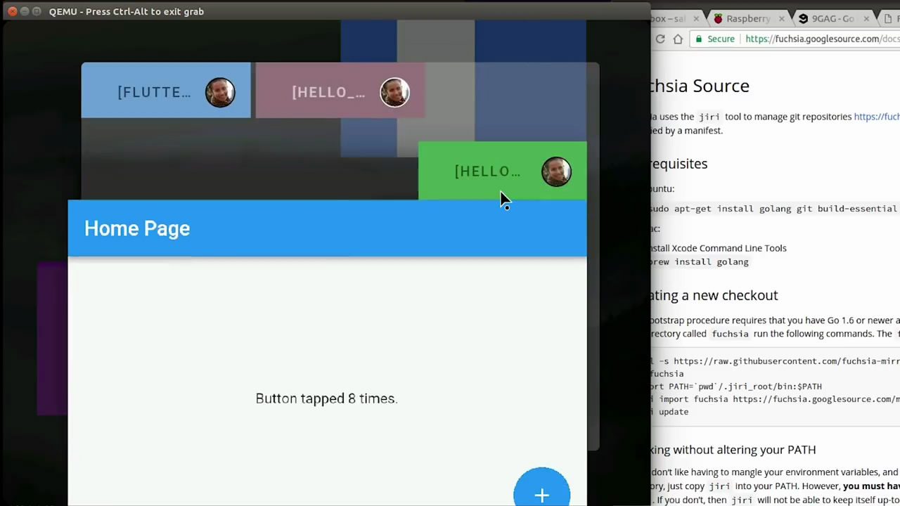 视频：轻轻看一下 Google Fuchsia OS 的 Armadillo 界面 - Fuchsia OS 中文社区